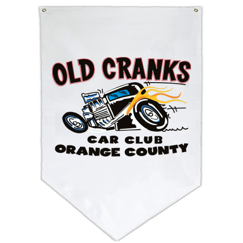 OldCranks - Pennant Banner - 24x36 – Merchloop