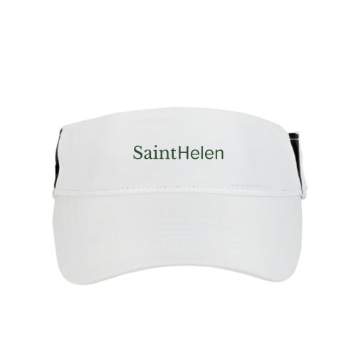 SaintHelen - Adult Drive Performance Visor - White – Merchloop