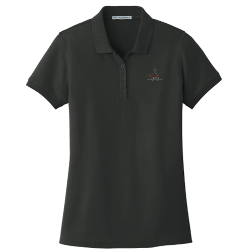 PinkertonScience - Port Authority Ladies Core Classic Pique Polo - Bla – Merchloop
