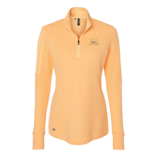 AllianceBiotechSolutions - Women's 3-Stripes Quarter-Zip Sweater v1 – Merchloop