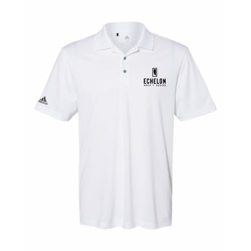 EchelonAD - Adidas - 81053 Men's Polo - White – Merchloop
