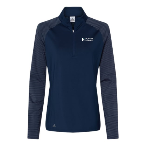 HI - Ladies Adidas Stripe Quarter-Zip Pullover – Merchloop