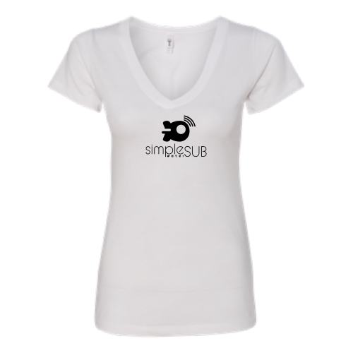 SimpleSUBWater - Next Level - Women's V-Neck – Merchloop