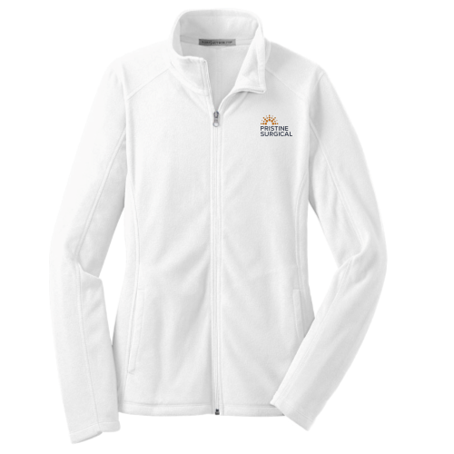 PristineSurgical - Port Authority Ladies Microfleece Jacket - White – Merchloop