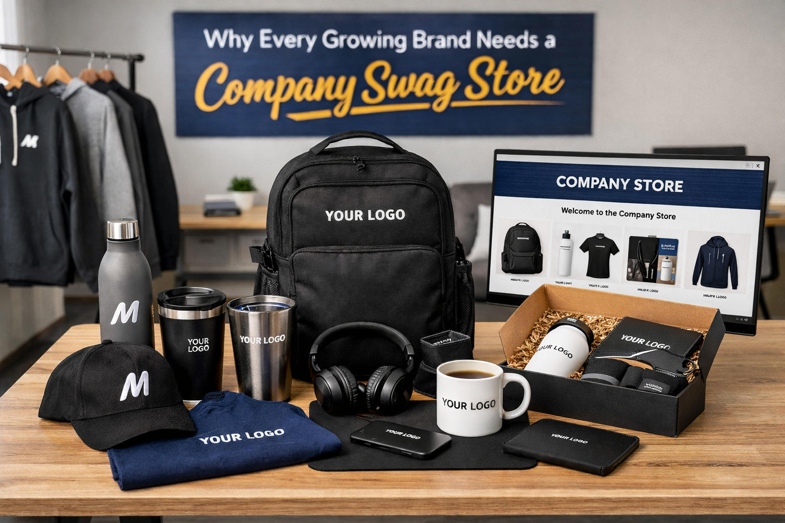Why Every Growing Brand Needs a Company Swag Store – Merchloop