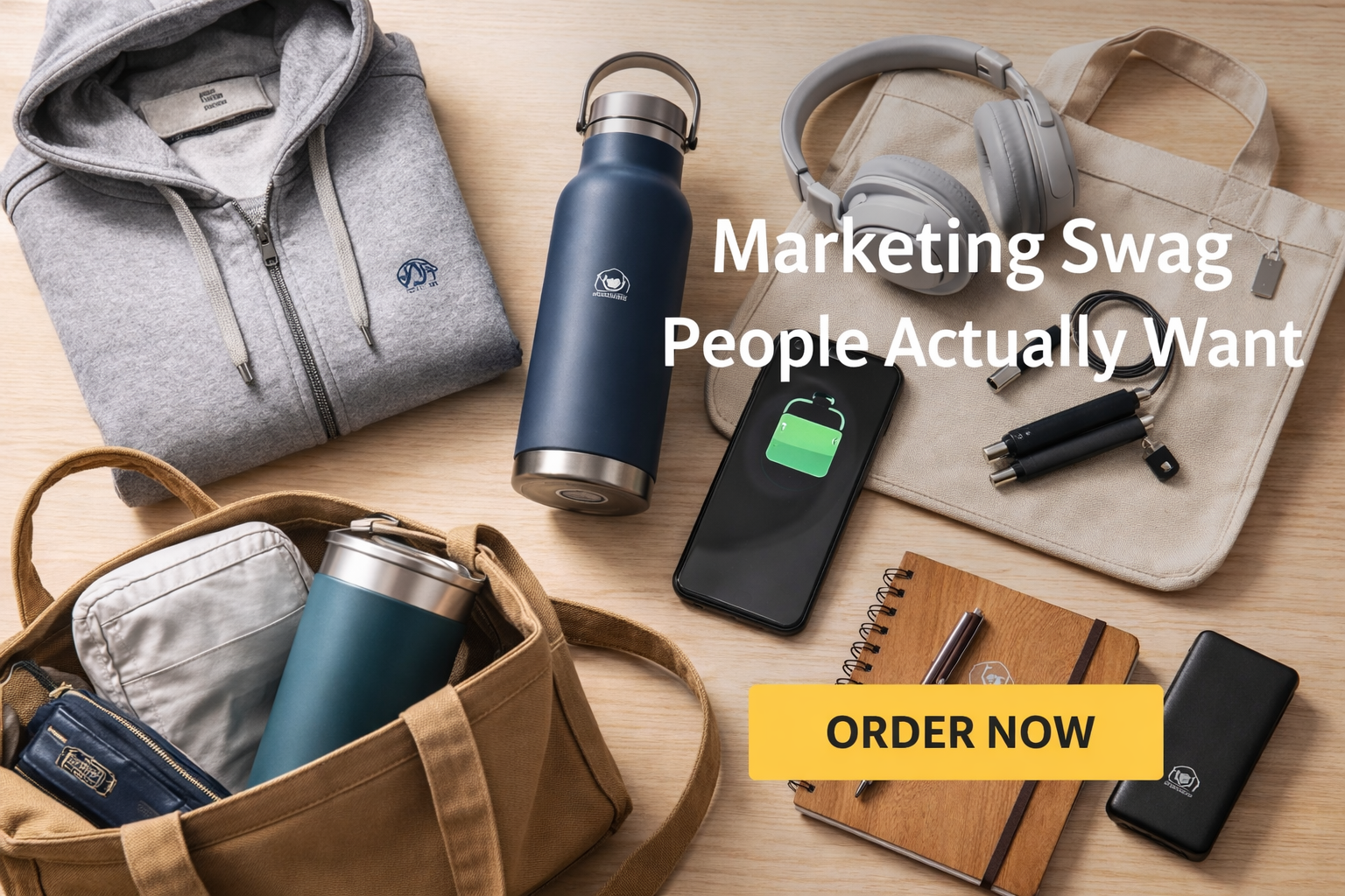 Marketing Swag That People Keep Talking About and Use Every Day – Merchloop