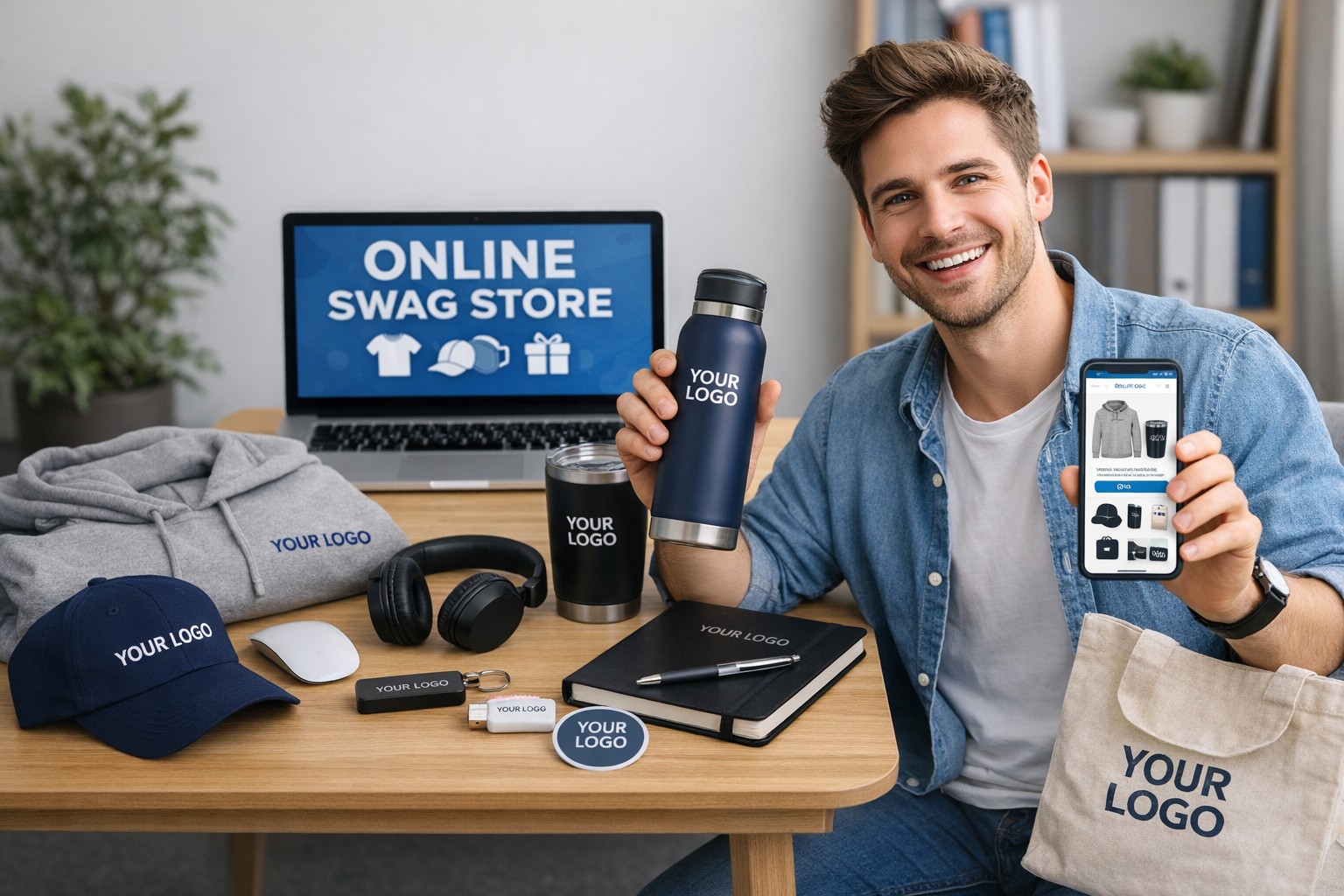 How an Online Company Swag Store Makes Work Feel More Connected – Merchloop