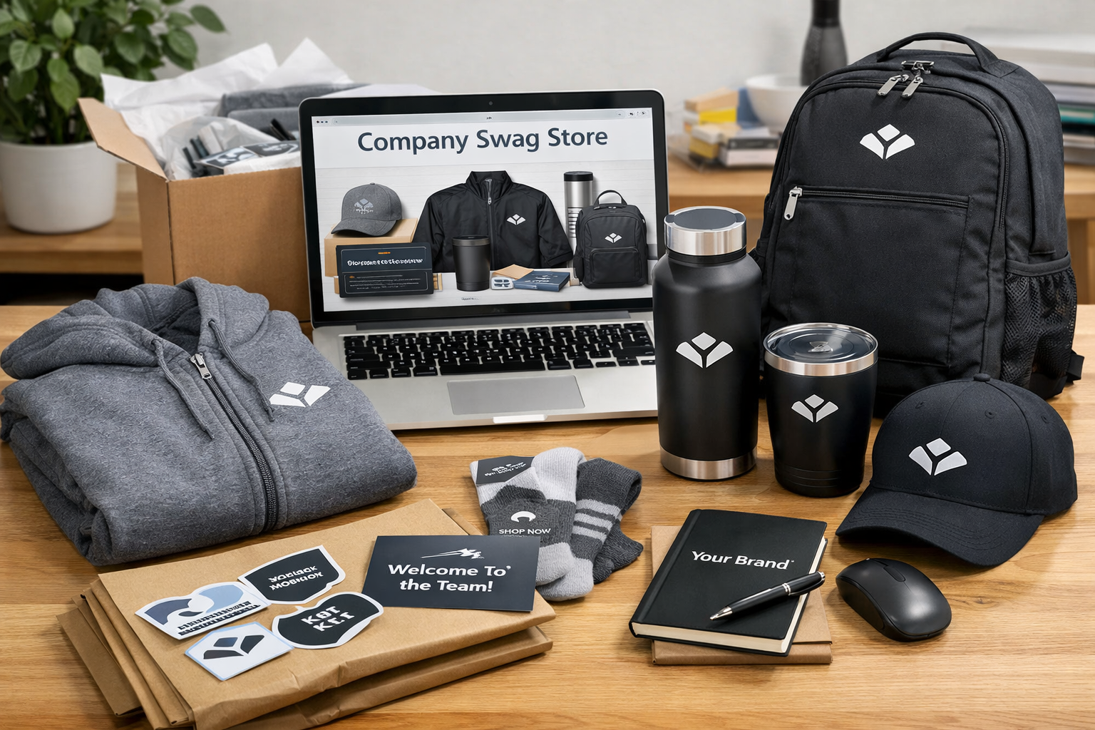 Why Every Growing Company Needs an Online Company Swag Store – Merchloop