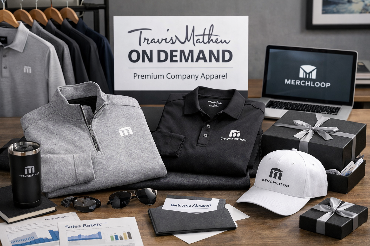 TravisMathew On Demand Is the New MVP of Premium Company Apparel ...
