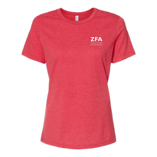 ZFA - Women’s Relaxed Fit Heather CVC Tee – Merchloop