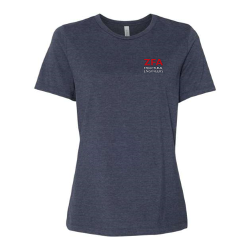 ZFA - Women’s Relaxed Fit Heather CVC Tee – Merchloop