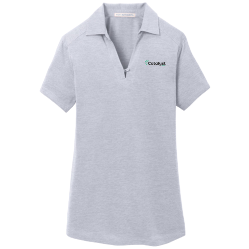 Catalyst Camps - Port Authority Ladies Digi Heather Performance Polo v ...