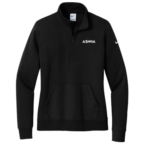 Asnoa - Nike Ladies Club Fleece Sleeve Swoosh 1/2-Zip NKDX6720 – Merchloop
