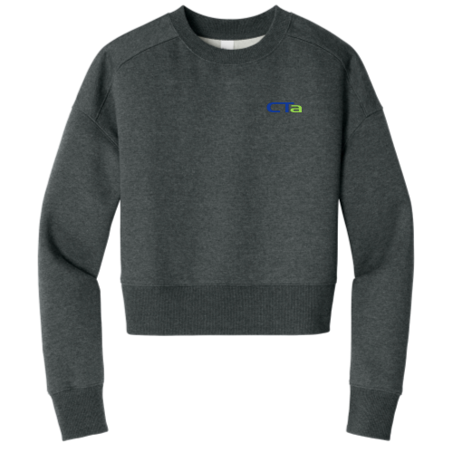 Cain Thomas Associates - District Women's Perfect Weight Fleece Croppe ...